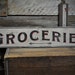 Primitive Groceries Sign, Kitchen Sign, Kitchen Decor, Wood Grocery ...
