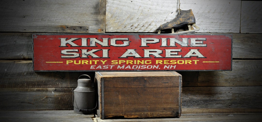 Custom Ski Area City State Sign, Vintage Wood Sign Decorations, Wood ...