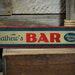 Custom Bar Always Open Arrow Sign - Rustic Hand Made Vintage Wooden ...