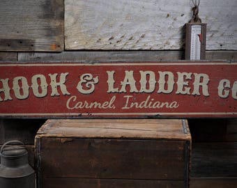 Fire and Rescue Sign, Fire Rescue Sign, Custom Fireman Gift, Fire ...