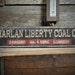 Custom Danger Coal Mine Sign - Rustic Hand Made Vintage Wooden ...