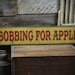 Bobbing for Apples Wood Sign Rustic Hand Made Vintage Wooden Sign - Etsy