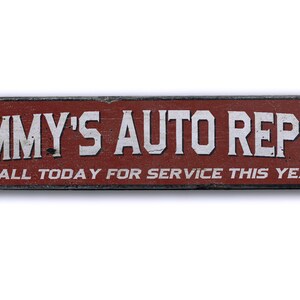 Auto Repair Sign, Mechanic Sign, Mechanic Gift, Mechanic Mancave ...