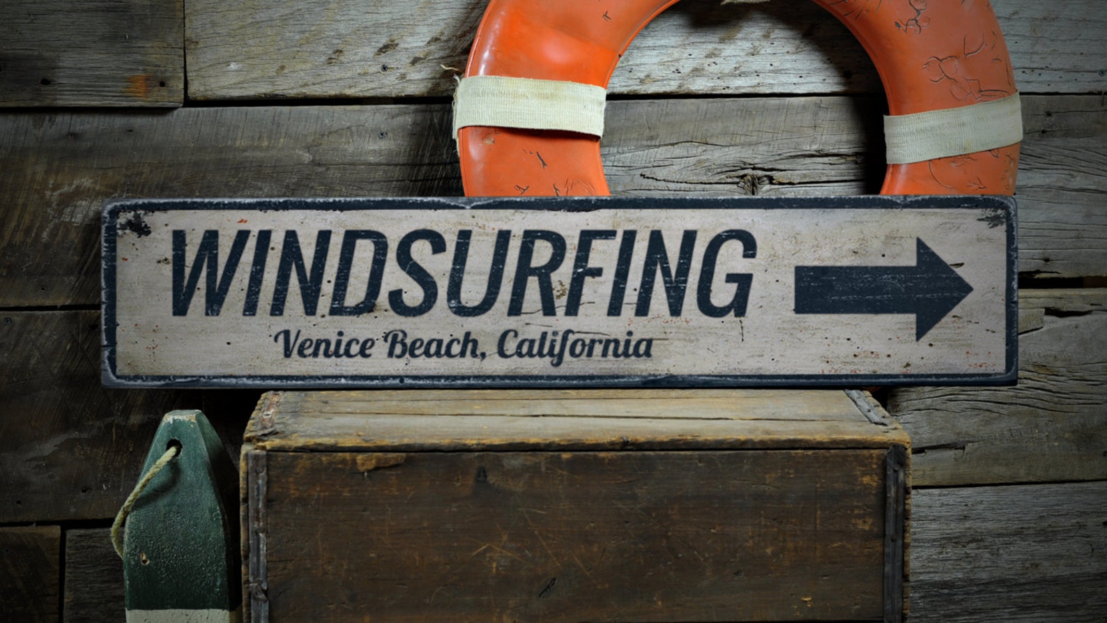 Windsurfing Sign Custom Beach Sign Windsurfing Decor | Etsy