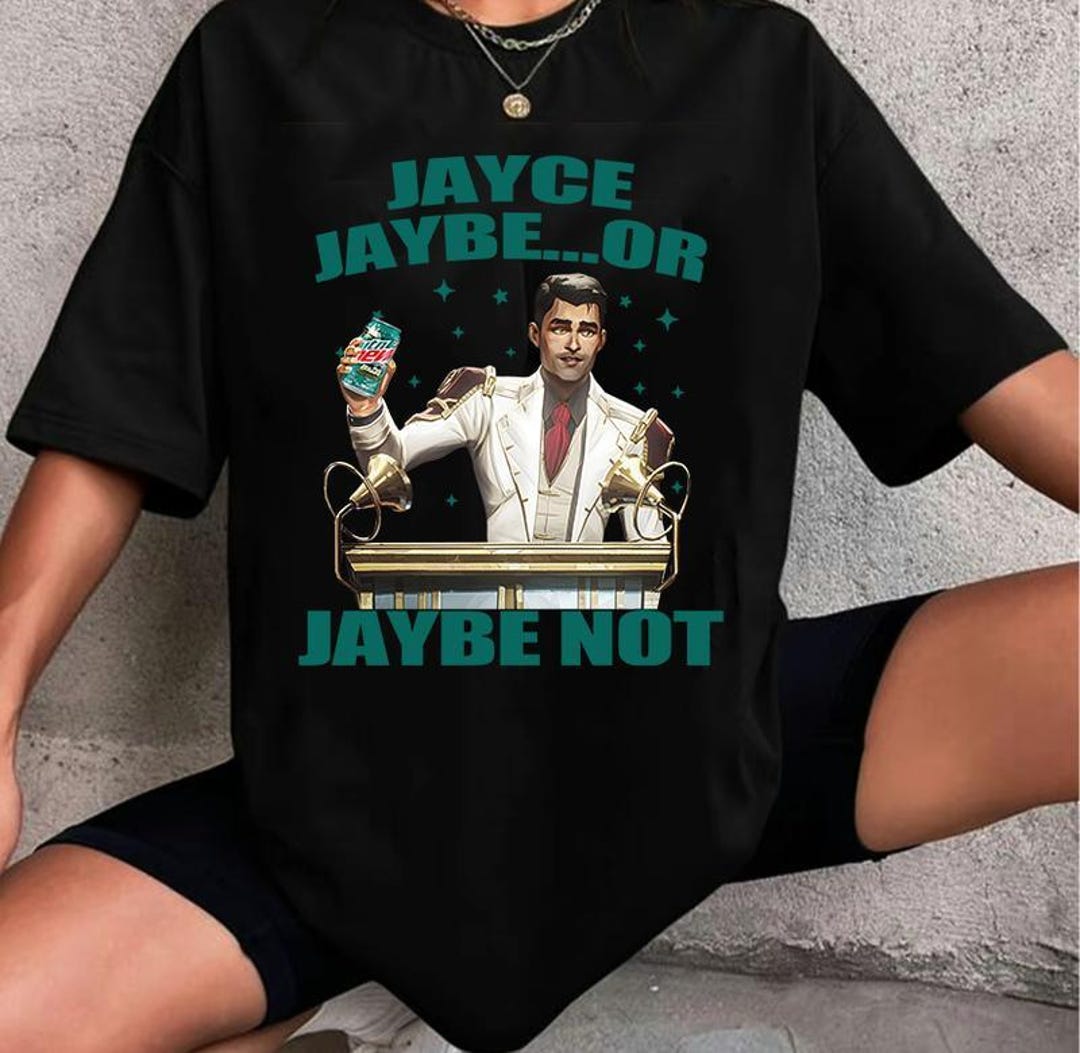 Jayce Arcane Mountain D Drink Sweatshirt, Jayce Jaybe or Jaybe Not Shirt, League of Legends ...