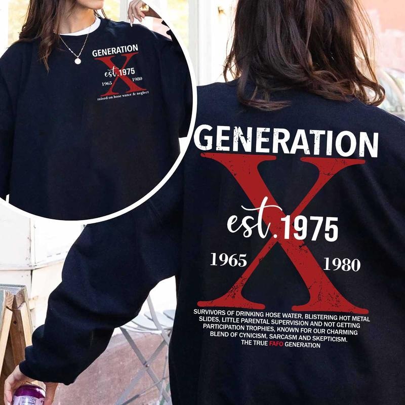 Generation X Mens T Shirt - Etsy