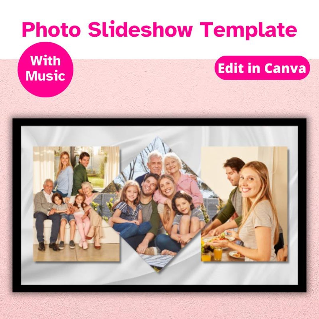 Slideshow Template, Create Your Own Slideshow, Animated Photo Video ...