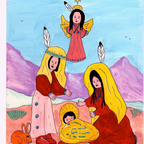 Native American Nativity - Etsy