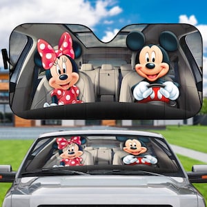 Mickey mouse sunshade Etsy
