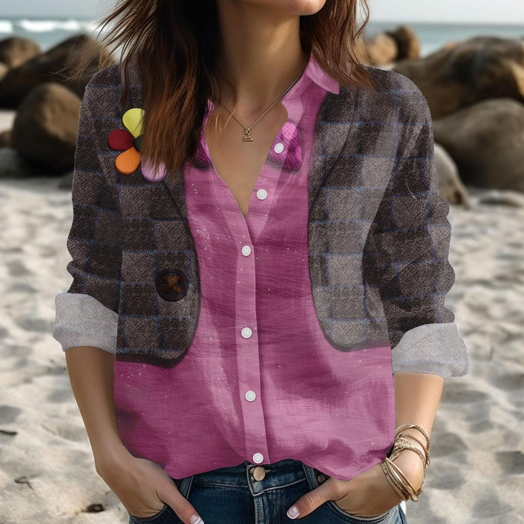 Bing Bong Blouse Shirt, Inside Out Cosplay Costume, Pixar Cartoon ...