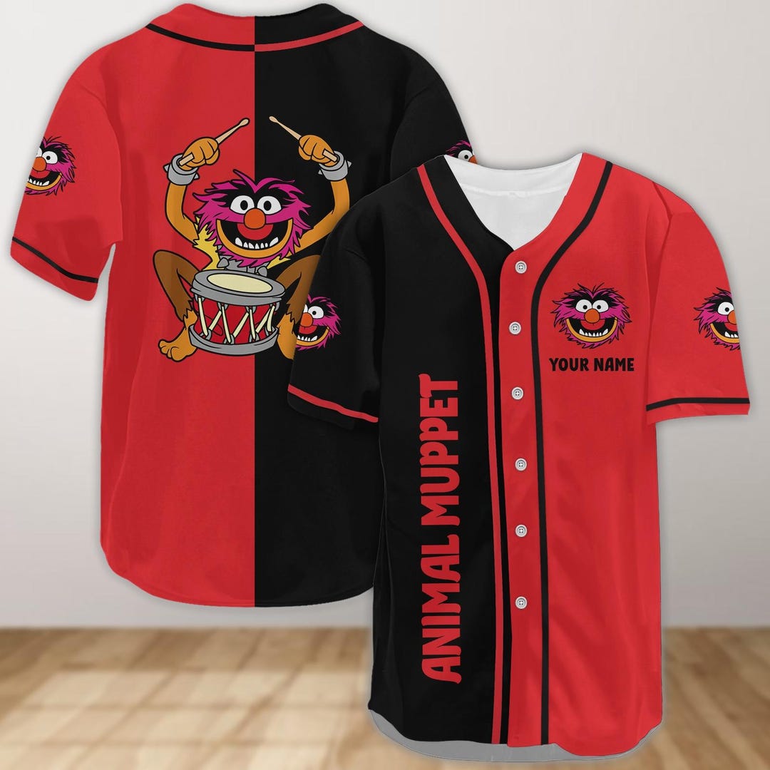 Personalized Animal Muppet Shirt, Muppet Jersey Shirt, the Muppets ...