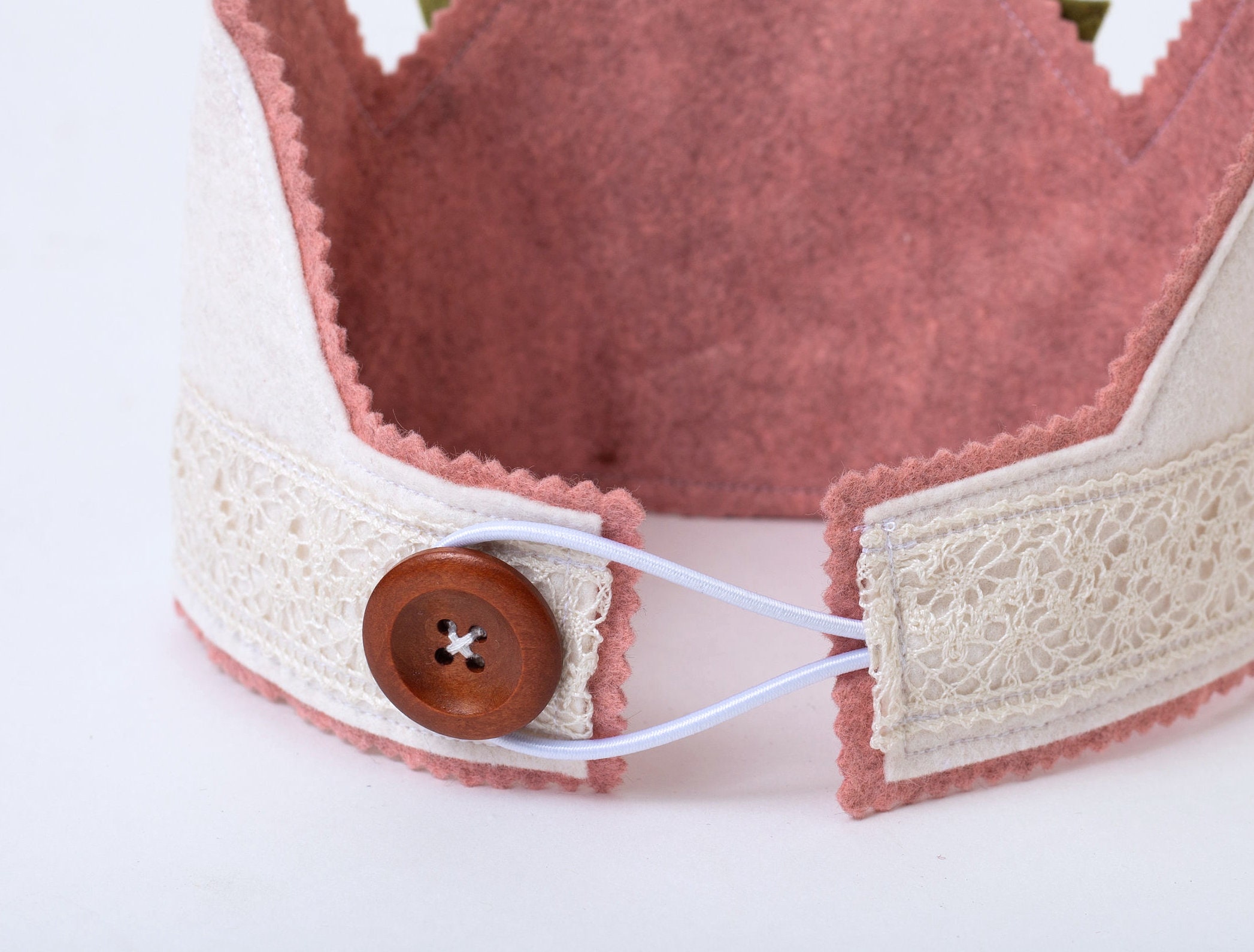 Felt Flower Birthday and Dress up Crown - Etsy