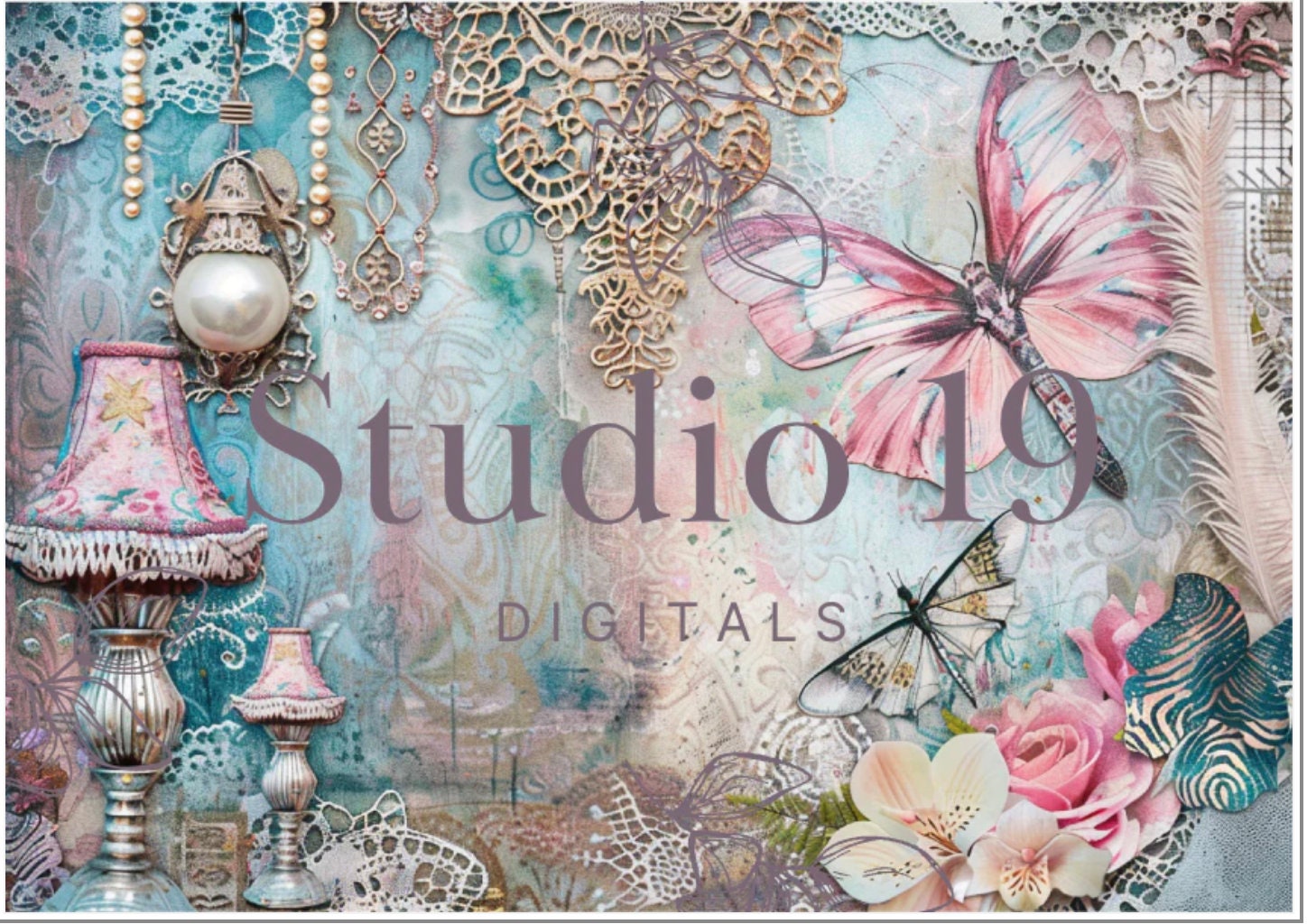 Softly Boho Scrapbook Paper (47 Pages) DIGITAL FILE - Etsy