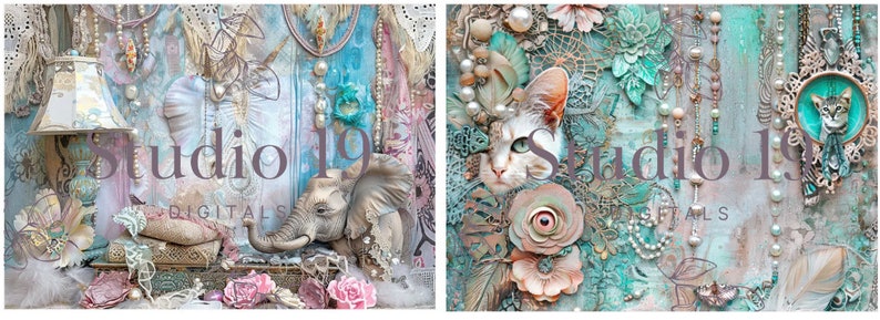 Softly Boho Scrapbook Paper (47 Pages) DIGITAL FILE - Etsy