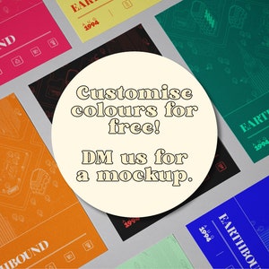 Earthbound Inspired Wall Art Minimalist Fan-made Print Personalisation ...