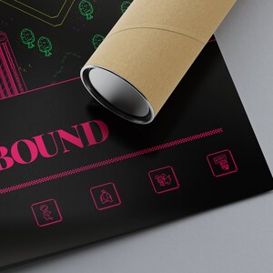 Earthbound Inspired Wall Art Minimalist Fan-made Print Personalisation ...