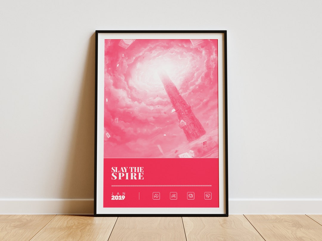 Slay the Spire Inspired Wall Art Minimalist Fan-made Print ...