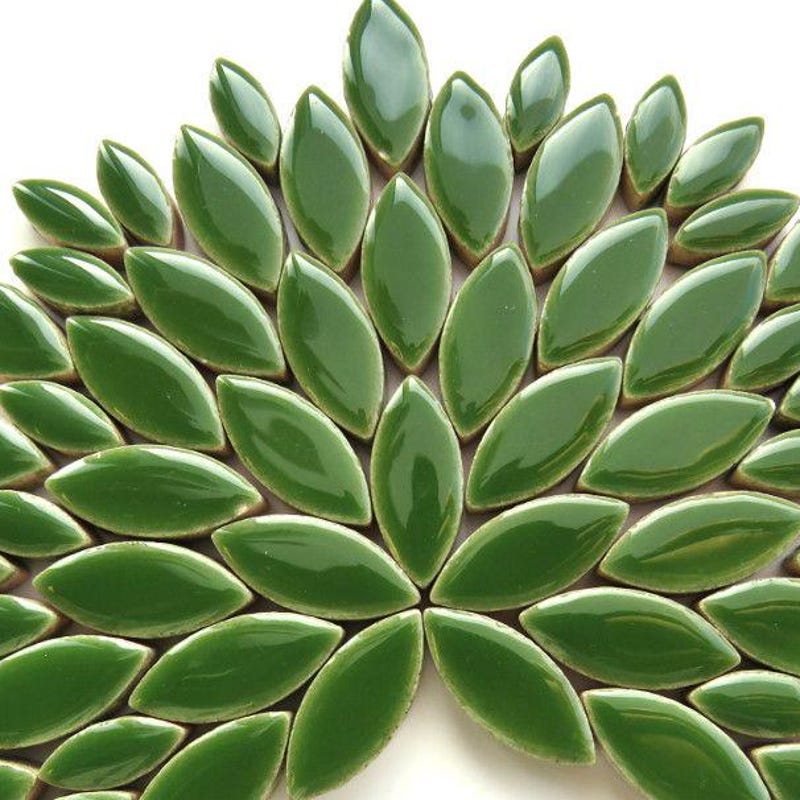 Craft Mosaic Petal Tiles - Etsy