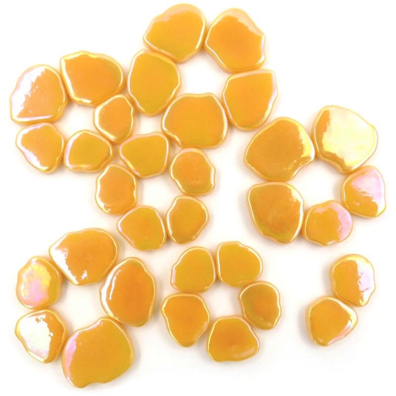 Orange Tiles for Mosaic - Etsy