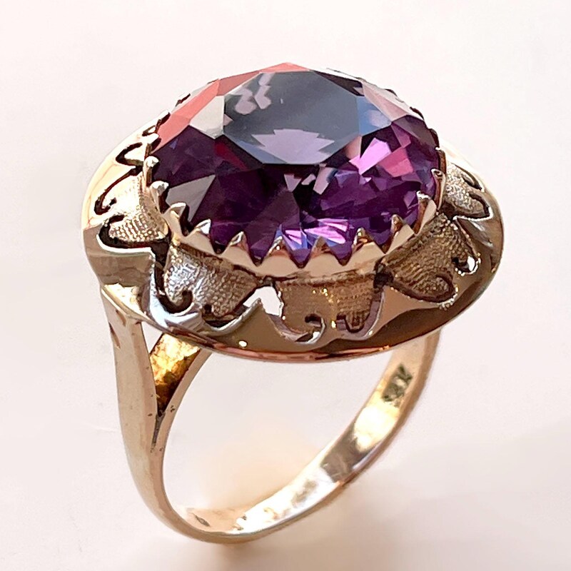Russian Alexandrite Ring - Etsy