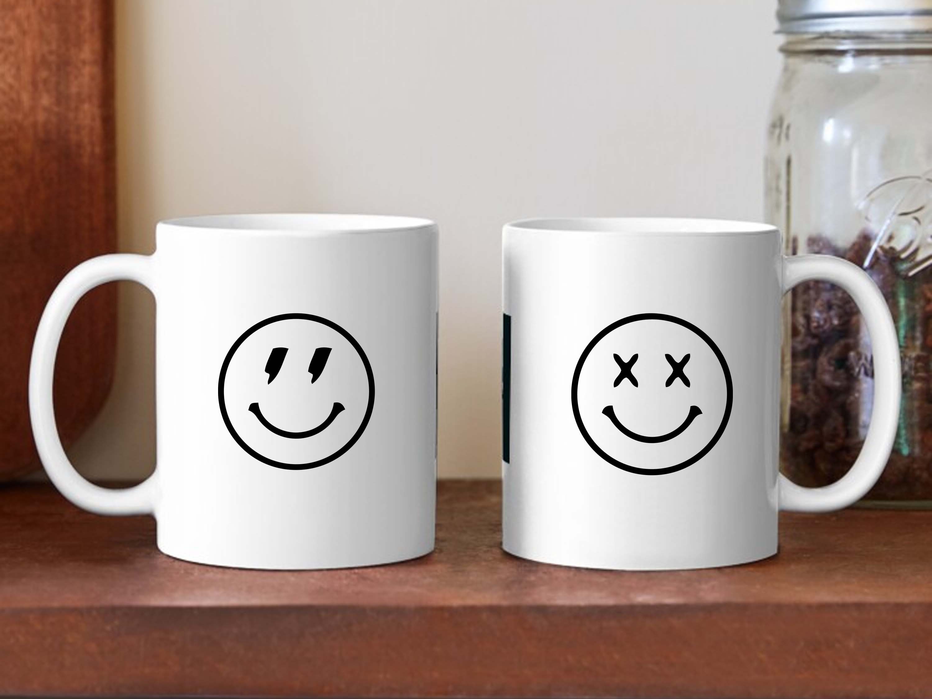 Smiley Face SVG, Happy Face Smile Face Svg, Cute Emoji SVG Bundle, Vg ...