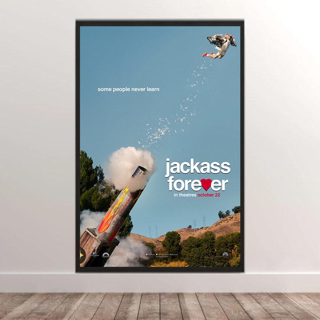 Jackass Forever Movie Poster Classic Film Poster Wall Art Decor High ...