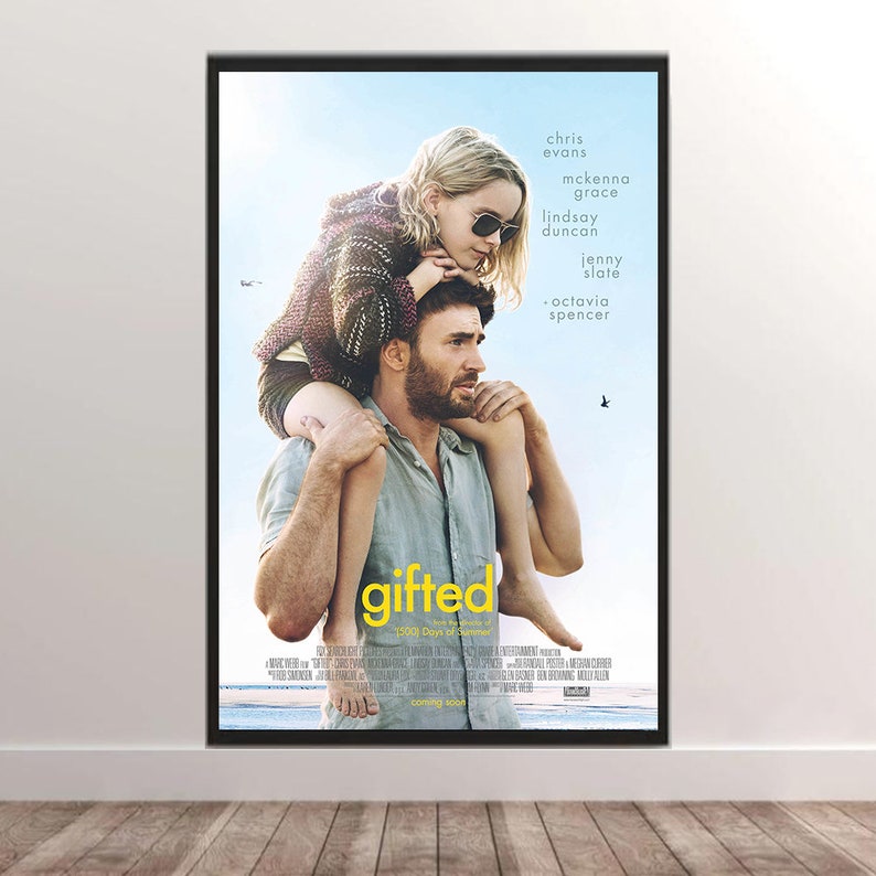 Gifted Movie Poster Classic Film Poster Wall Art Decor High Quality ...