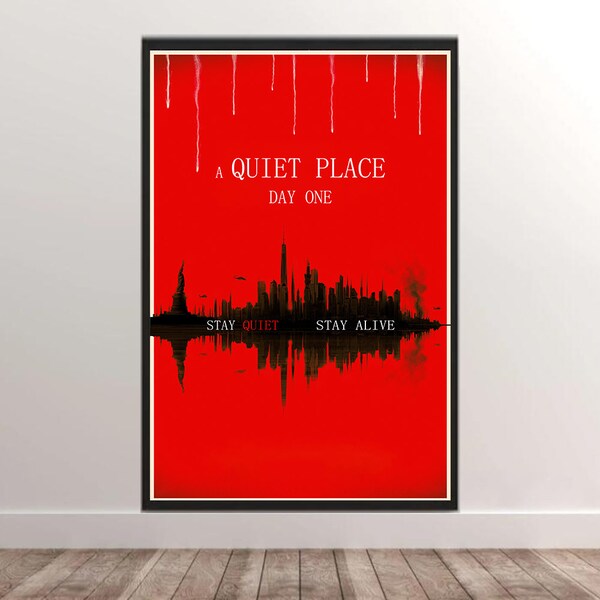A Quiet Place Day One Poster - Etsy