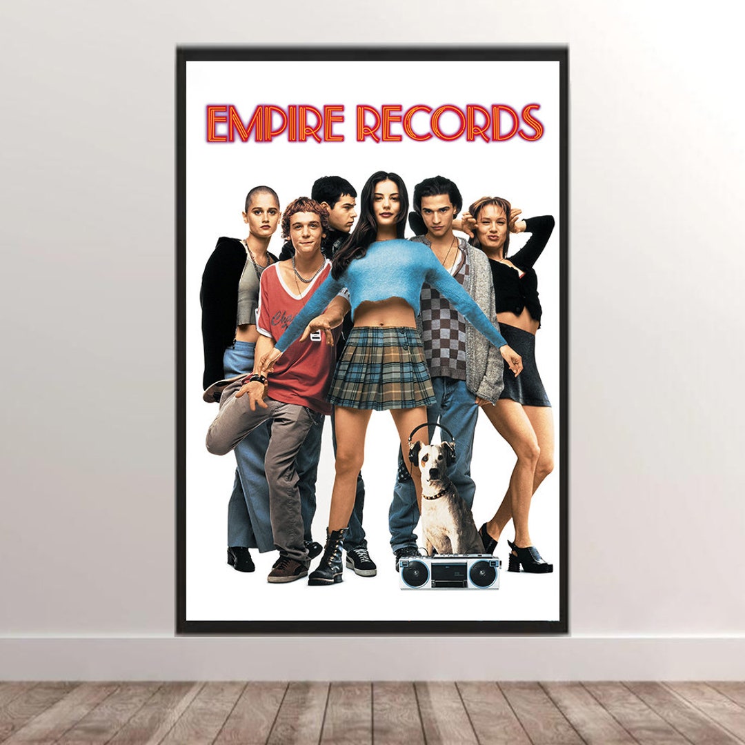 Empire Records 1995 Movie Poster Classic Film Poster Wall Art Decor ...