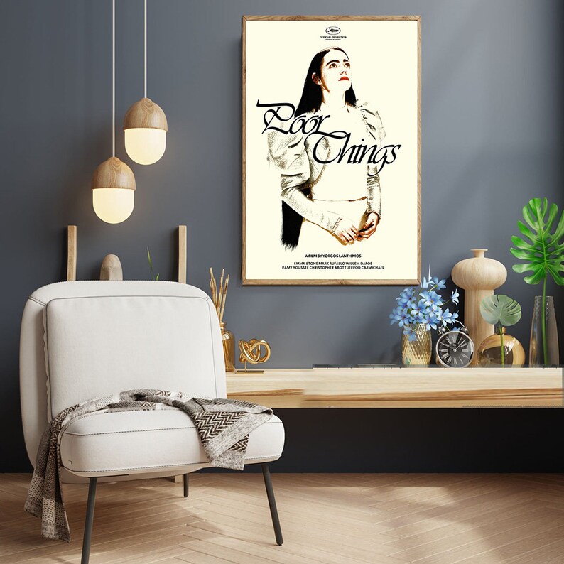 Poor Things 2023 Movie Poster Classic Film Poster Wall Decor High ...