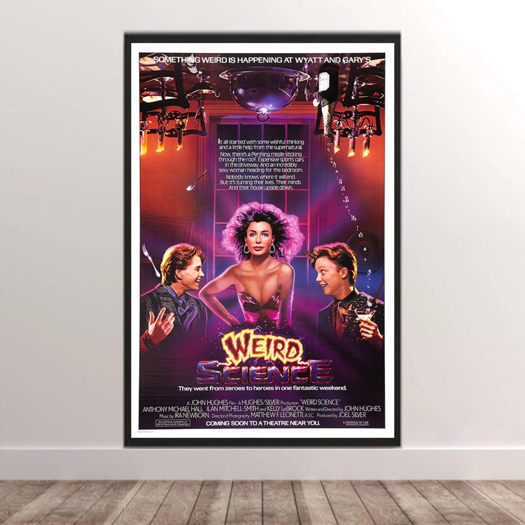 Weird Science 1985 Movie Poster Classic Film Poster Wall Decor High ...
