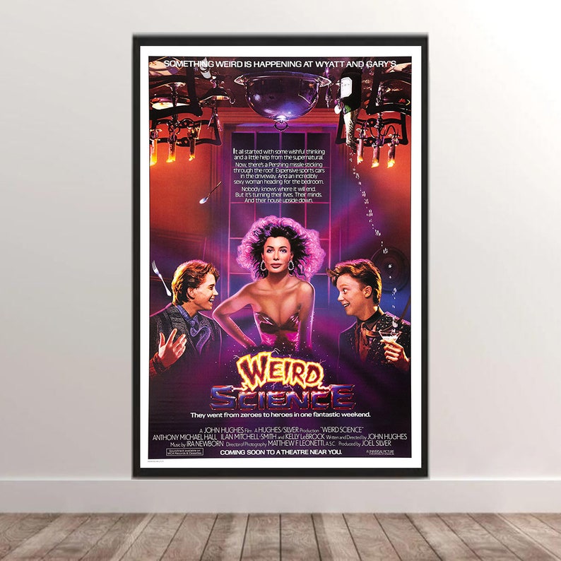 Weird Science 1985 Movie Poster Classic Film Poster Wall Decor High ...