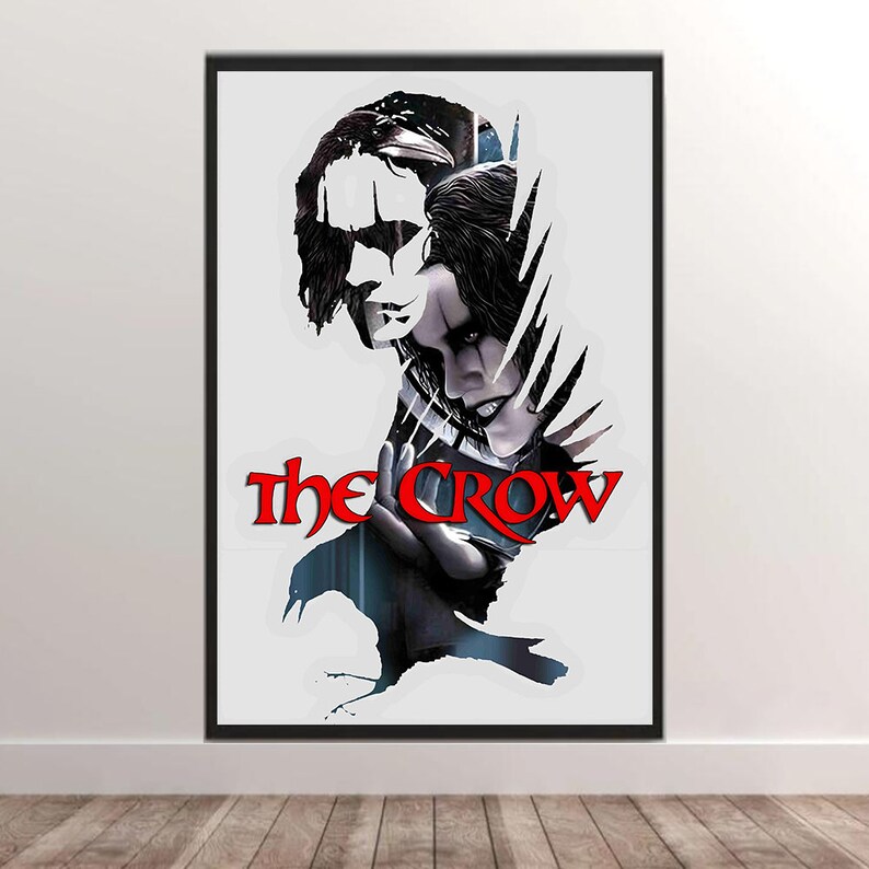 The Crow Movie Poster Classic Film Poster Wall Decor High Quality ...