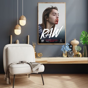 Raw Movie Poster Classic Grave Film Poster Wall Art Decor High Quality ...