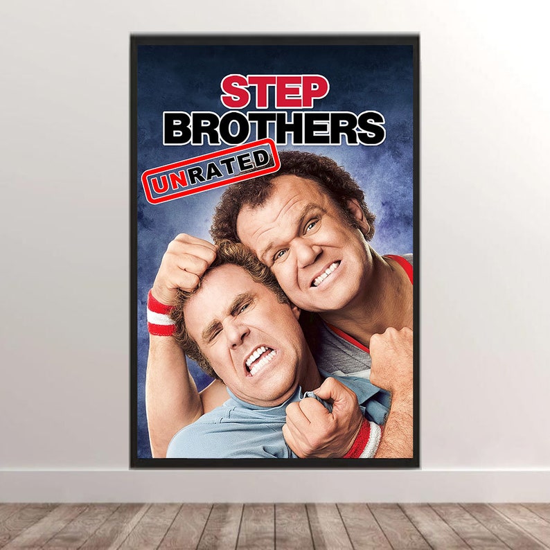 Step Brothers Movie Poster Classic Film Poster Wall Art Decor High ...