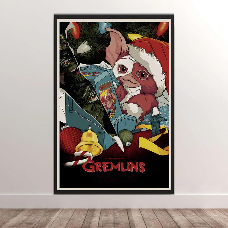Gremlins 1984 Movie Poster Classic Film Poster Wall Decor High Quality ...