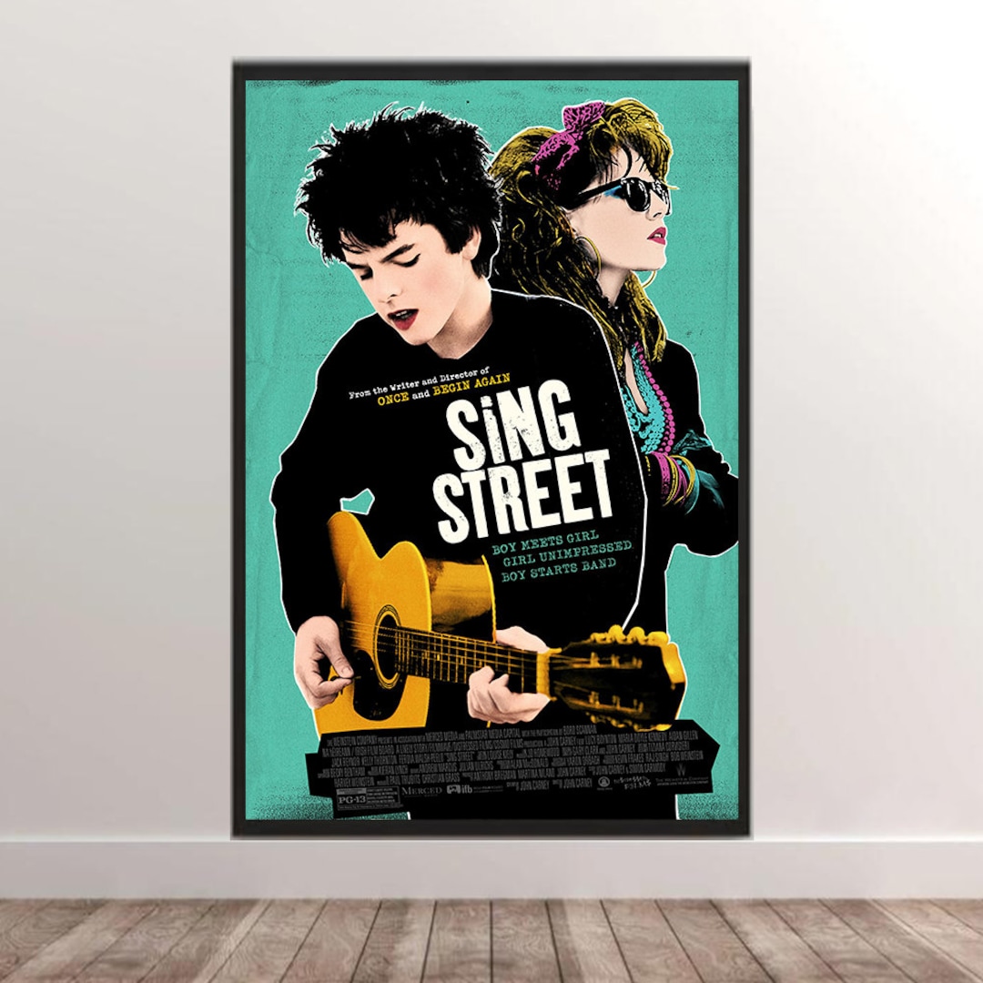 Sing Street Music Movie Poster Classic Film Poster Wall Art Decor High ...