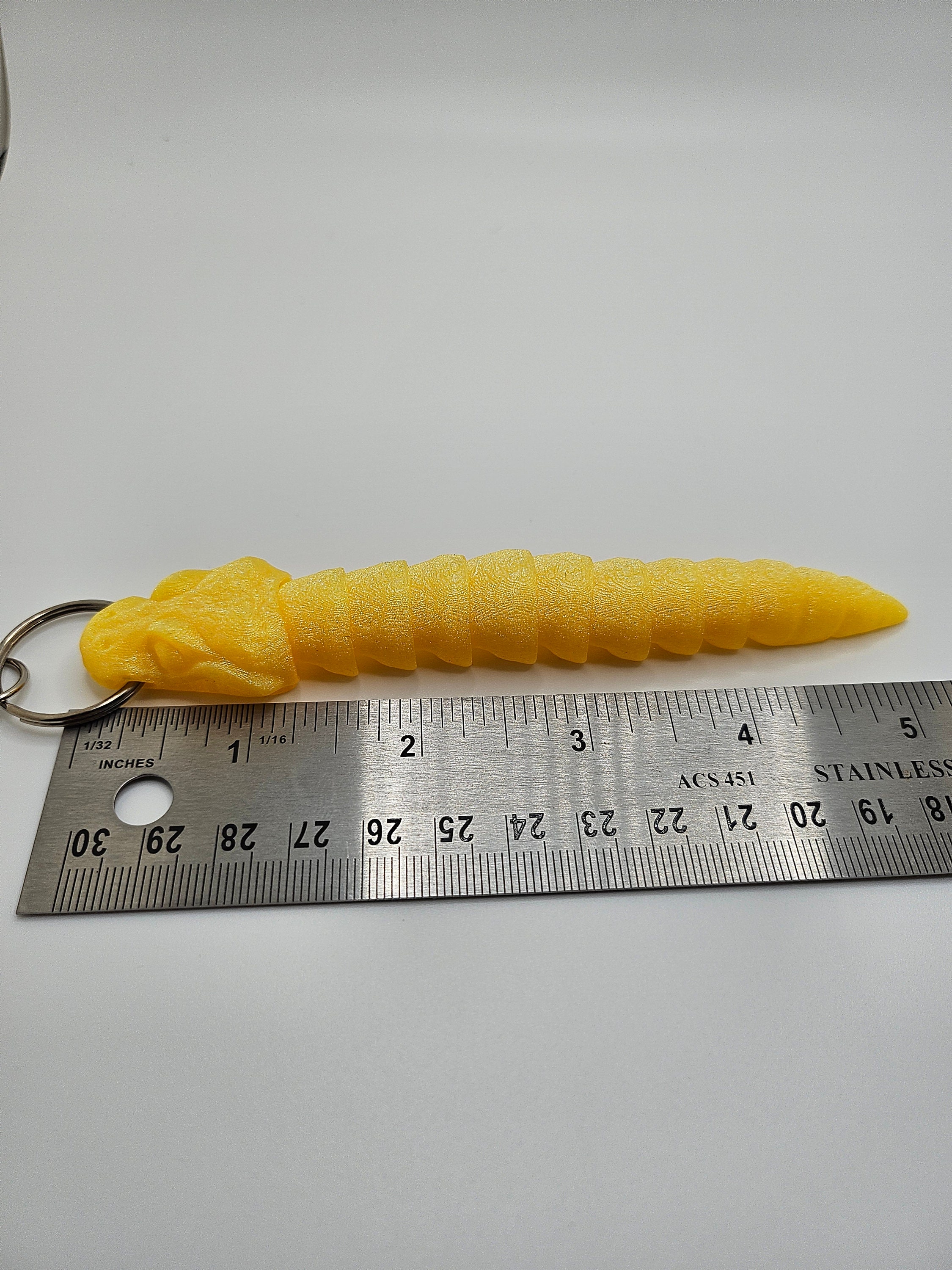 Ball Python Keychain 3D Printed Articulated Flexi - Etsy