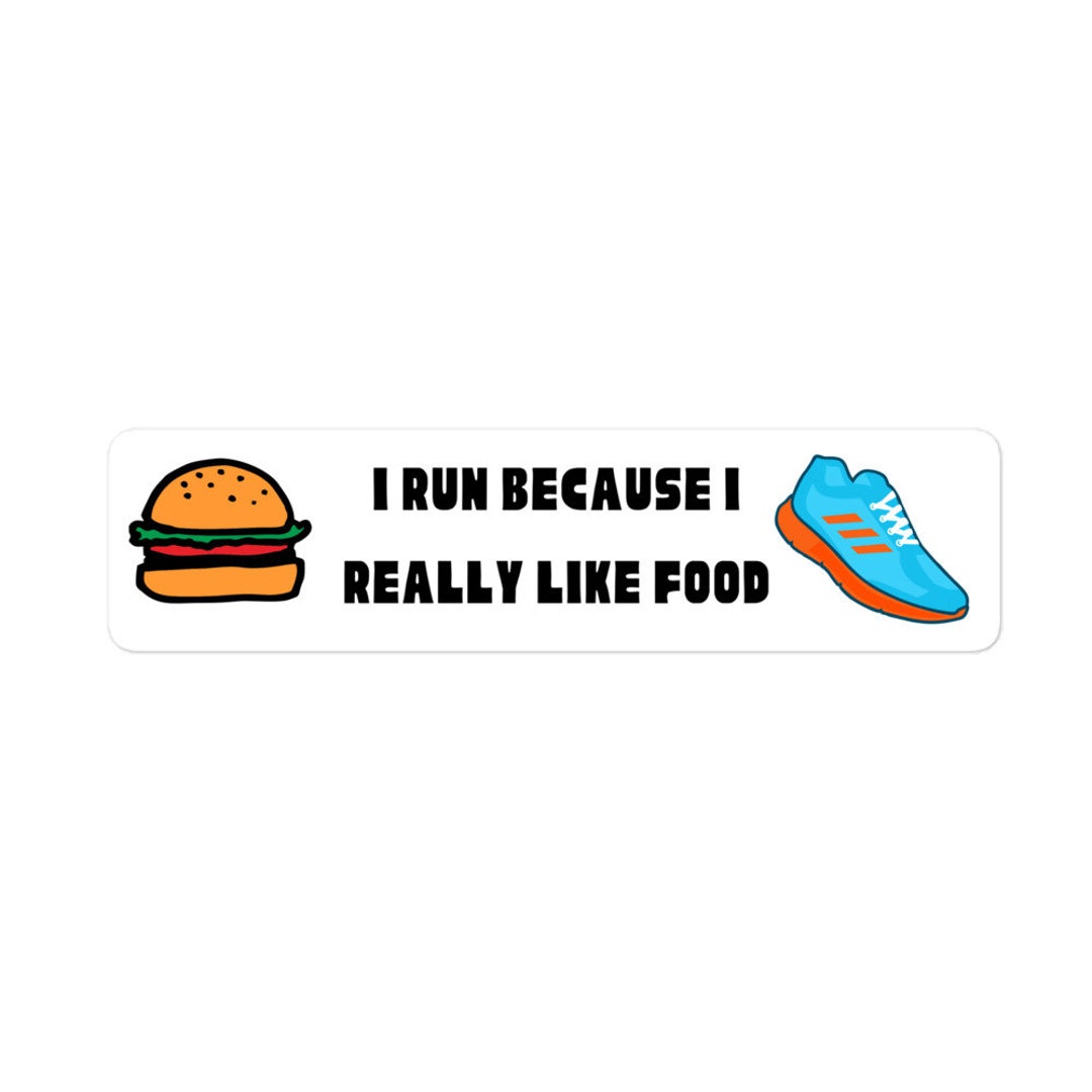 FUNNY RUNNING STICKER, Runner Sticker, Trail Running Sticker ...