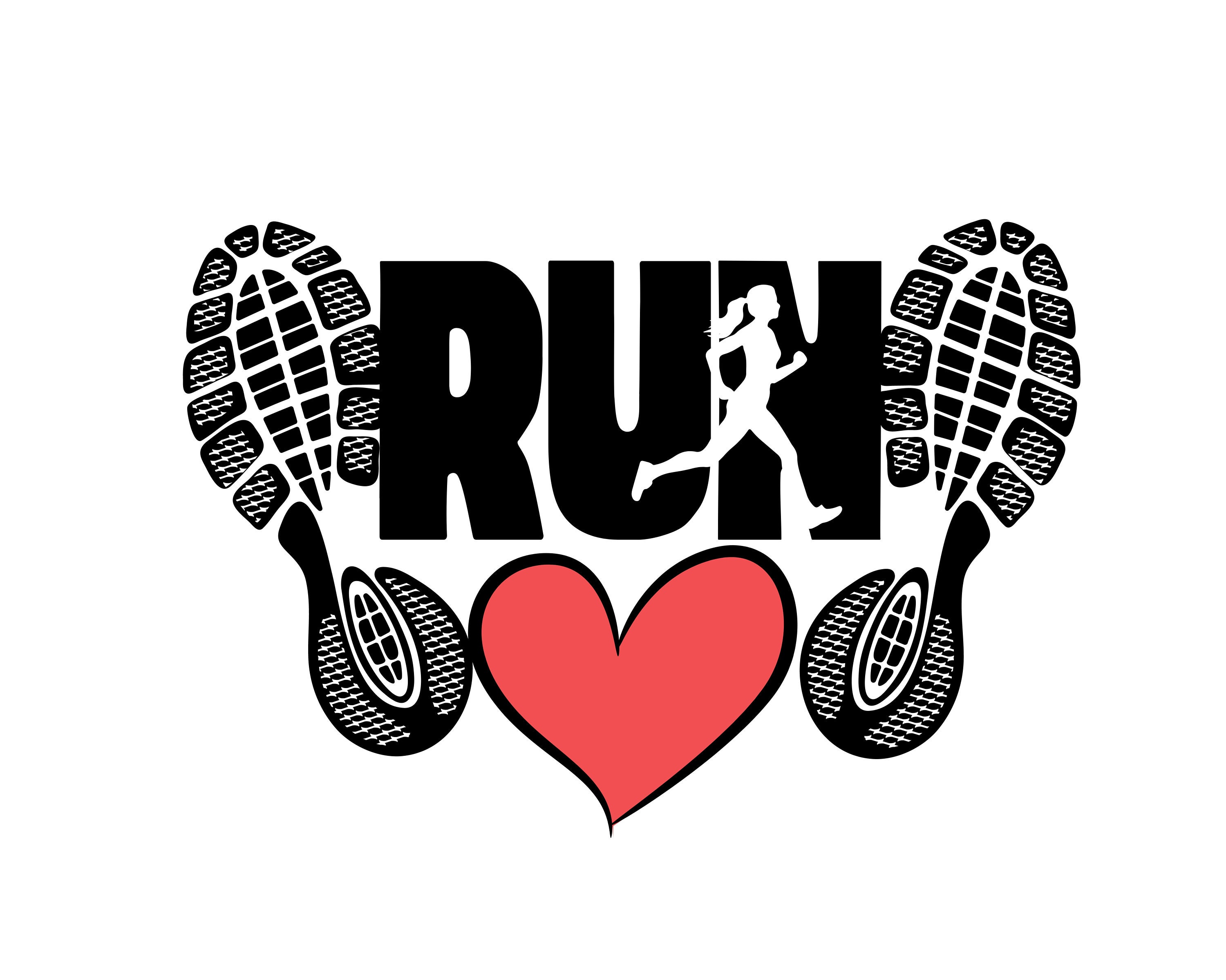 RUN SVG, Running Svg, Running Sticker, Running Girl Svg, Running Png ...