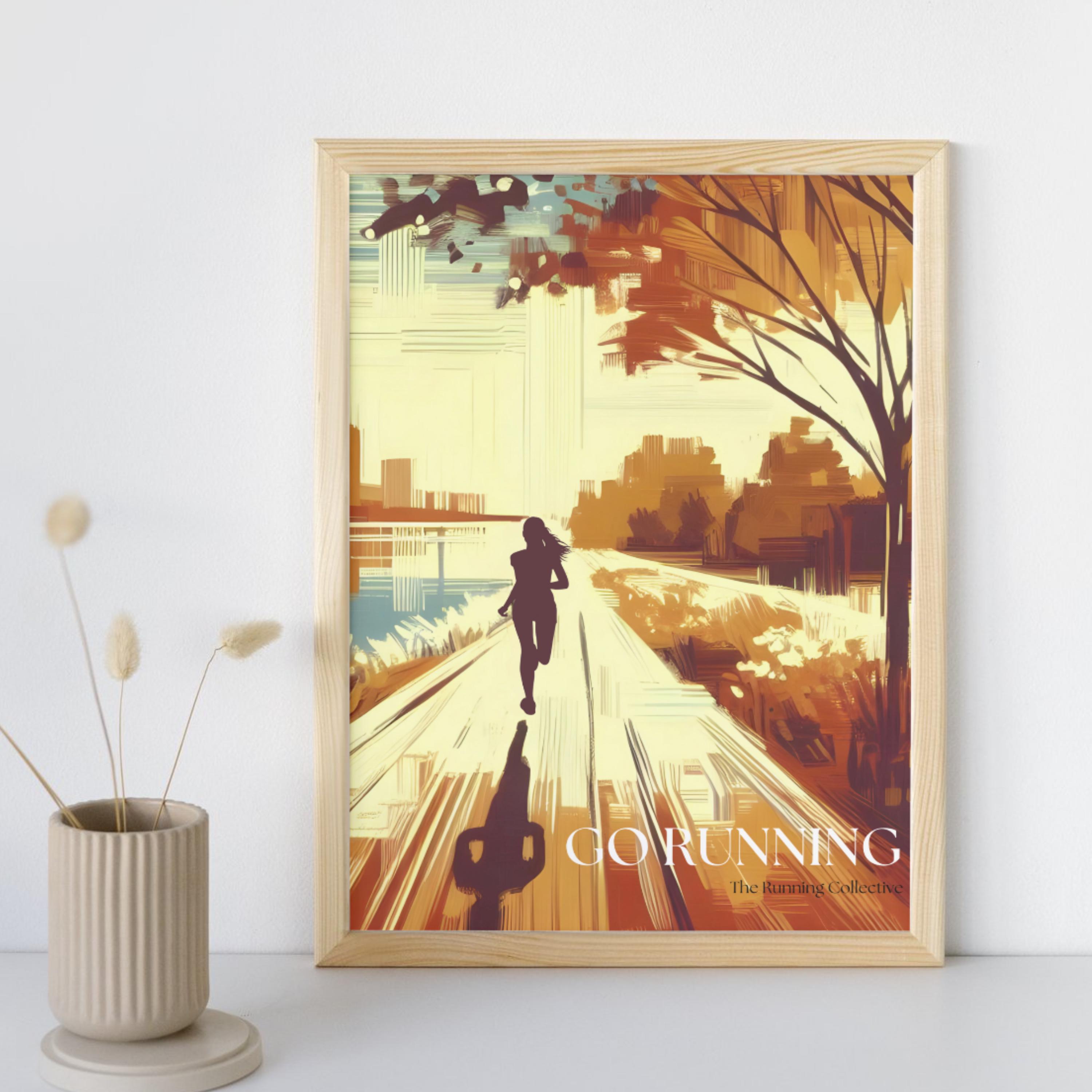 Women Running Poster, Running Poster, Girl Running Print, Parkrun ...