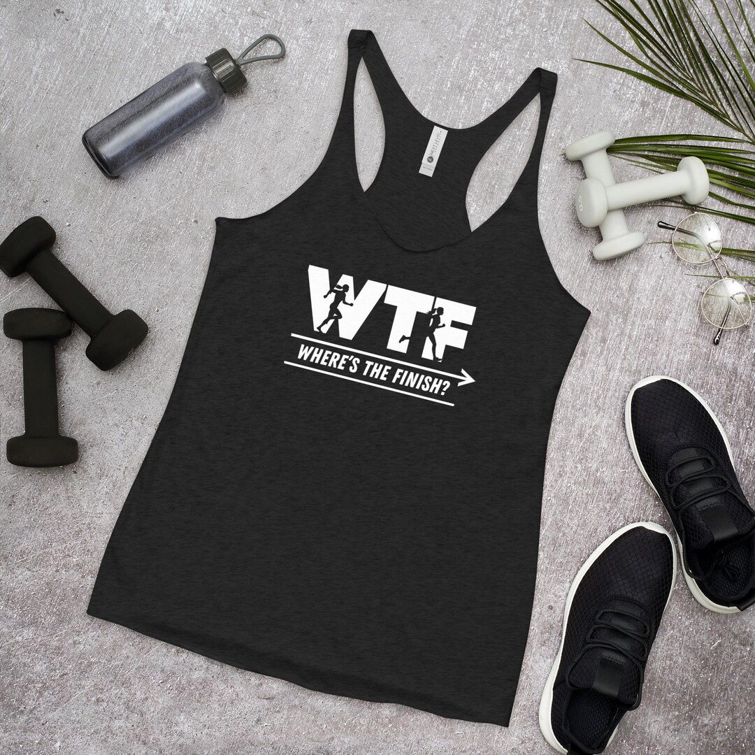 Running Tank Funny, Running Tank Women, Running Tank Tops Women, Fun ...