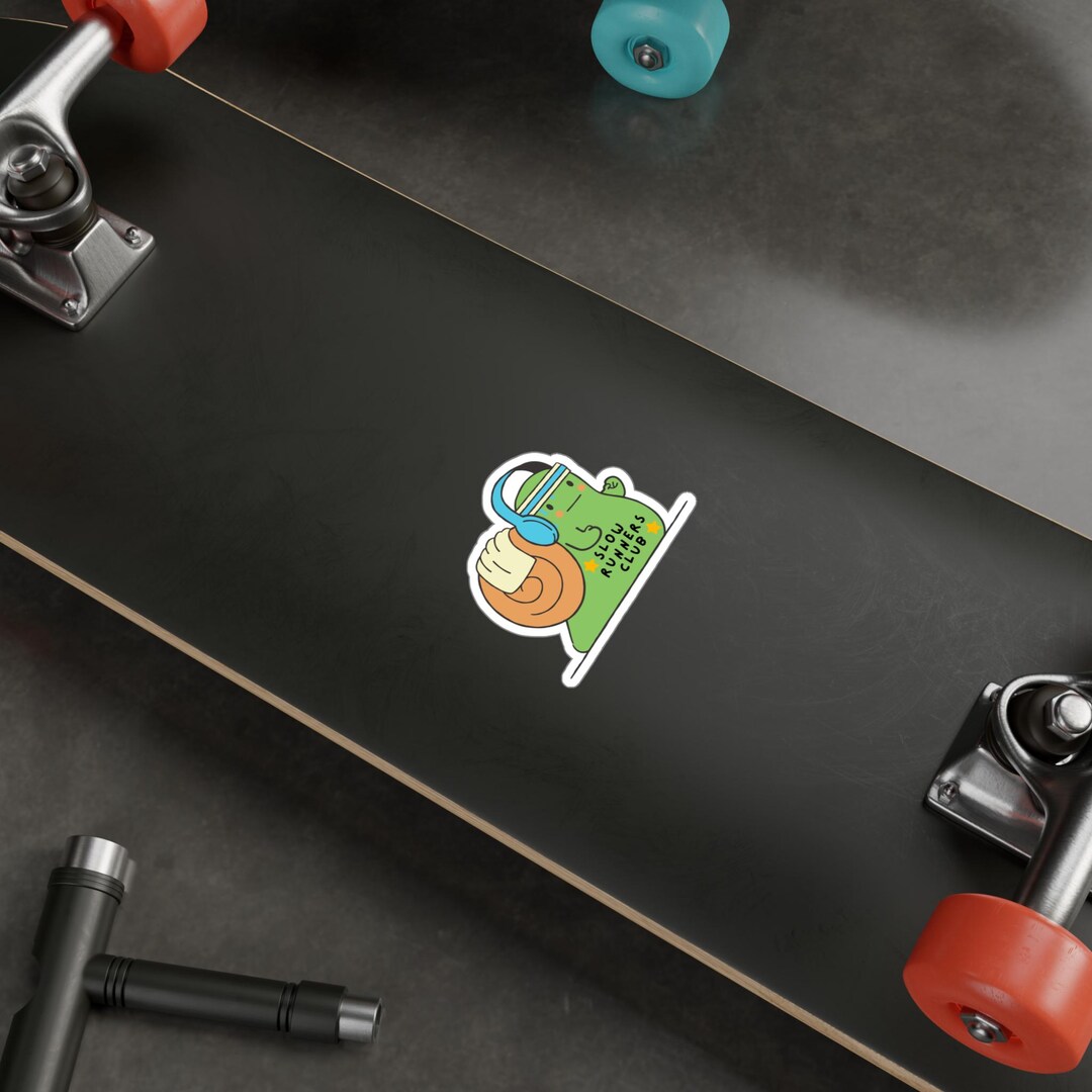 Slow Runners Club Sticker, Running Sticker, Runner Sticker, Funny ...