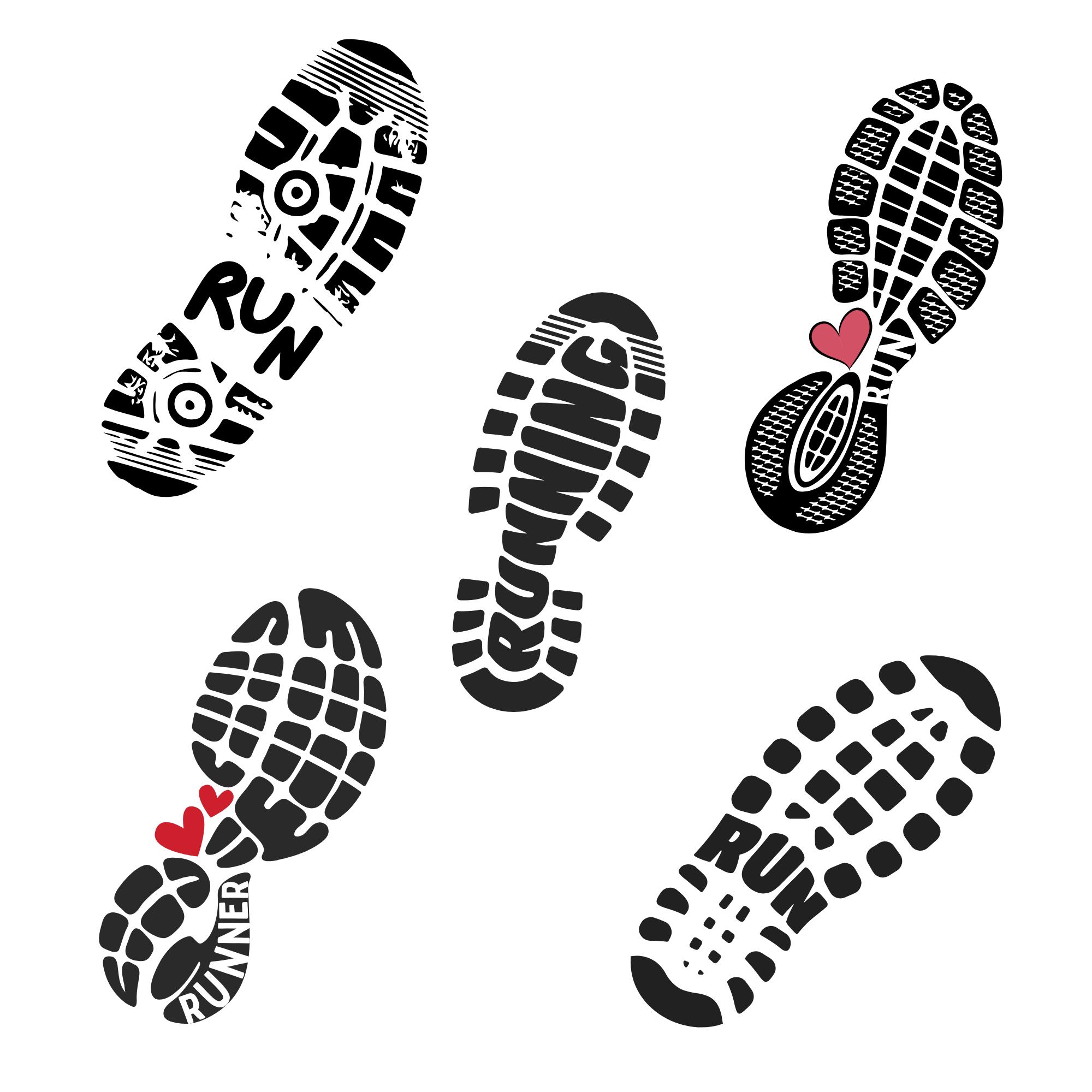 Running Shoe SVG, Running Svg, Running Girl Svg, Running Sneaker SVG ...