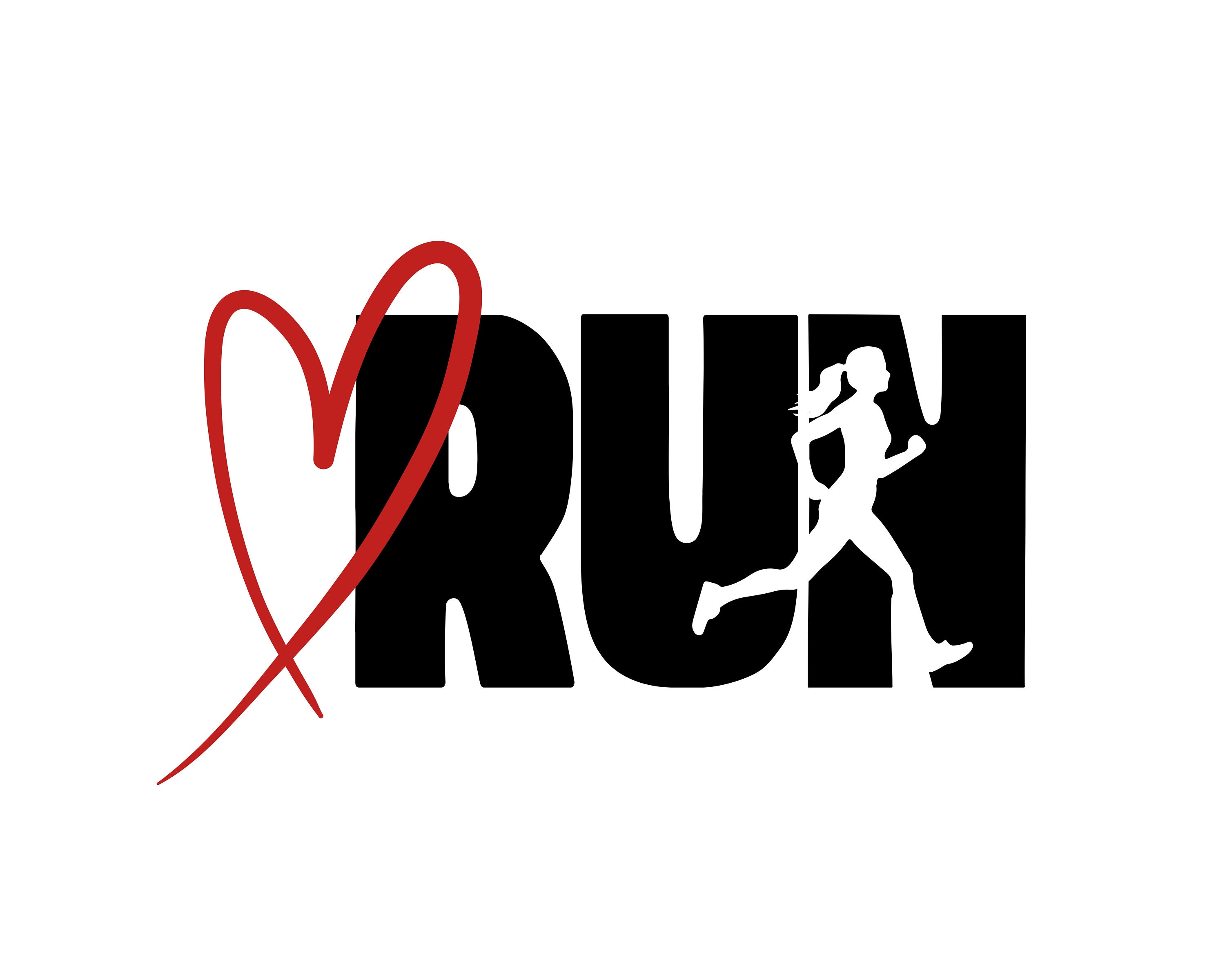 RUN SVG, Running Svg, Running Sticker, Running Girl Svg, Running Png ...