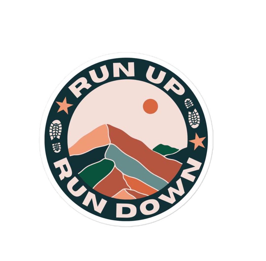 Trail Running Sticker, Running Sticker, Runner Sticker, Cross Country ...
