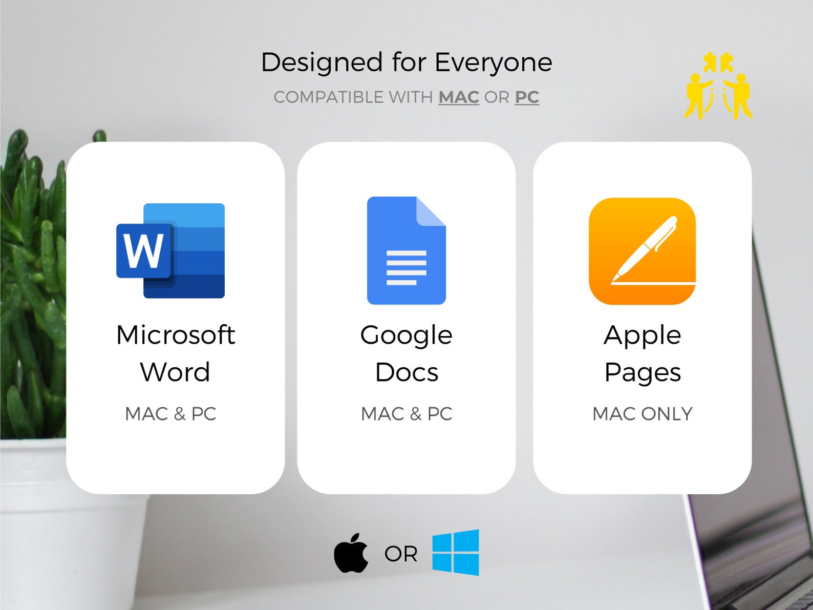 ATS Resume Google Docs Resume Template for Word & Pages Clean CV ...