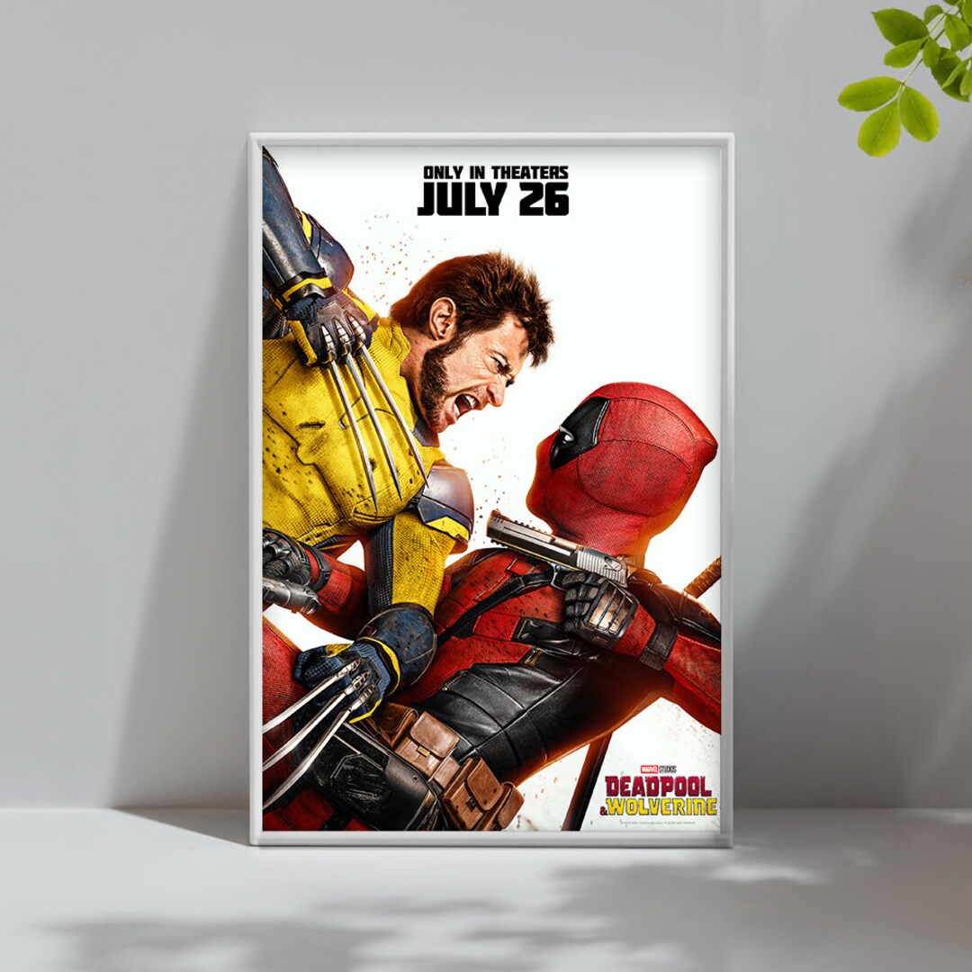 Deadpool & Wolverine Movie Poster-limited Edition Collectibl-home Decor ...