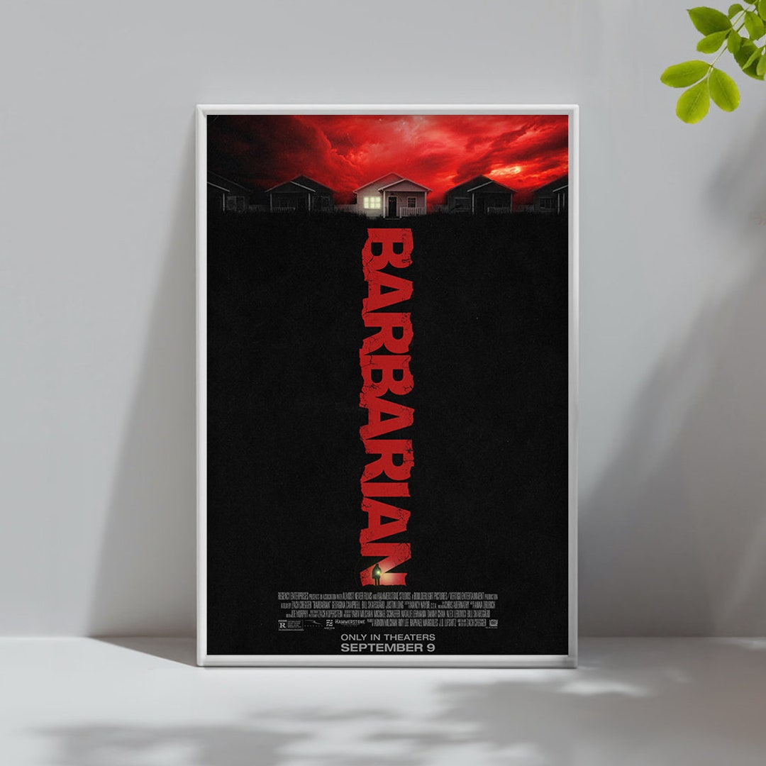 Barbarian Movie Poster-limited Edition Collectibl-home Decor-gifts for ...