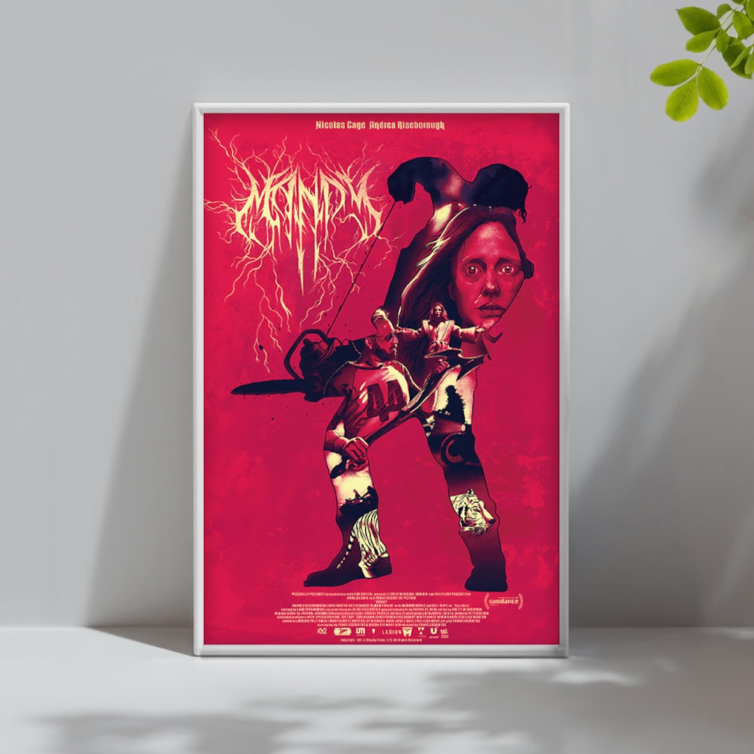 Mandy Poster Horror Film Nicolas Cage Film Movie Poster-limited Edition ...